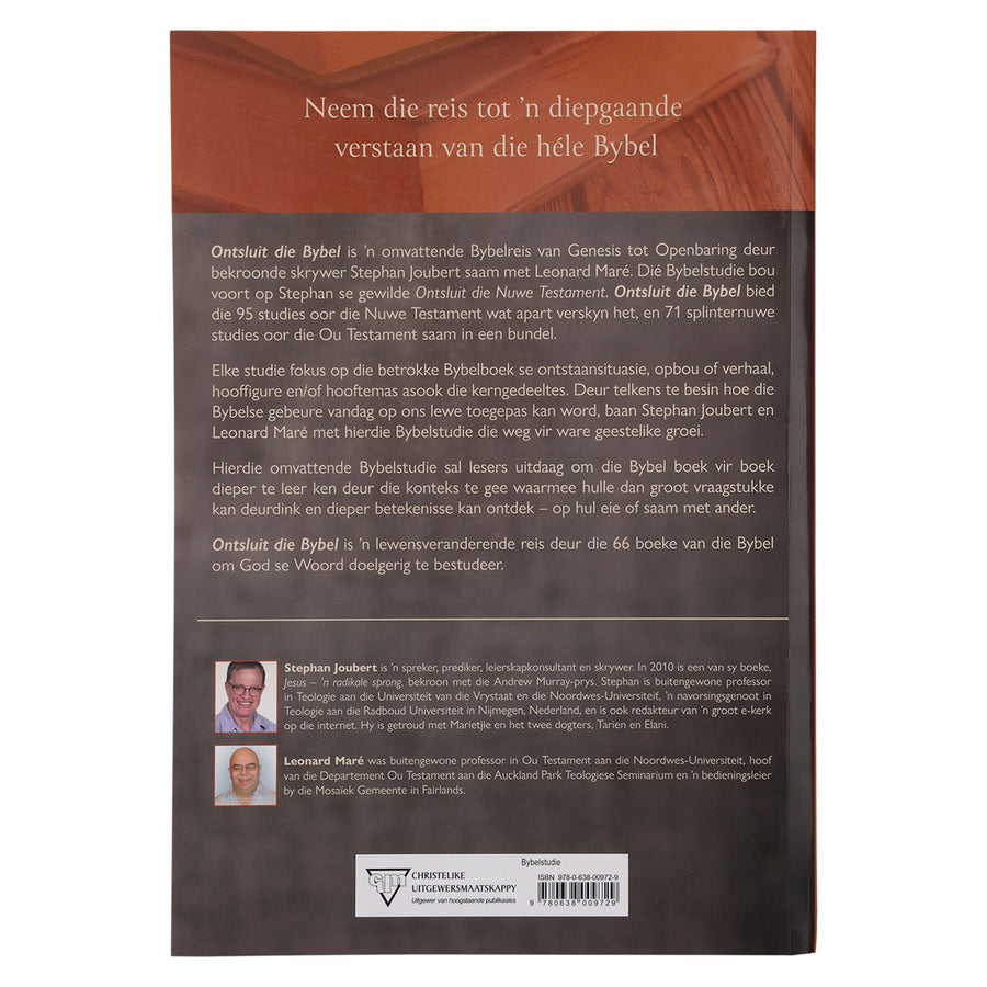 Ontsluit die Bybel: ’n Omvattende Studie oor die Ou en Nuwe Testament ...